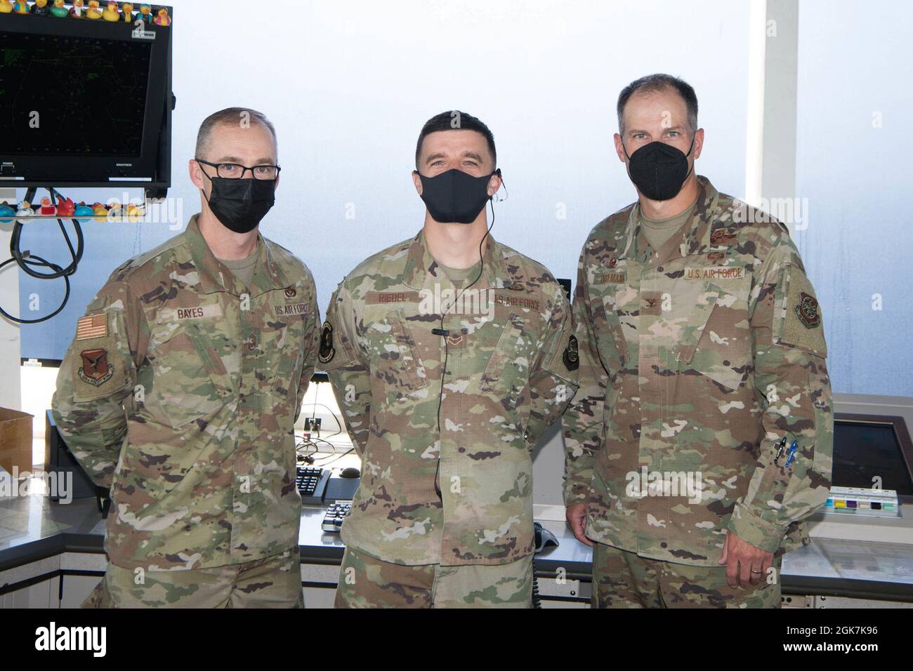 Col. Matt Husemann, right, 436th Airlift Wing commander, and Chief ...