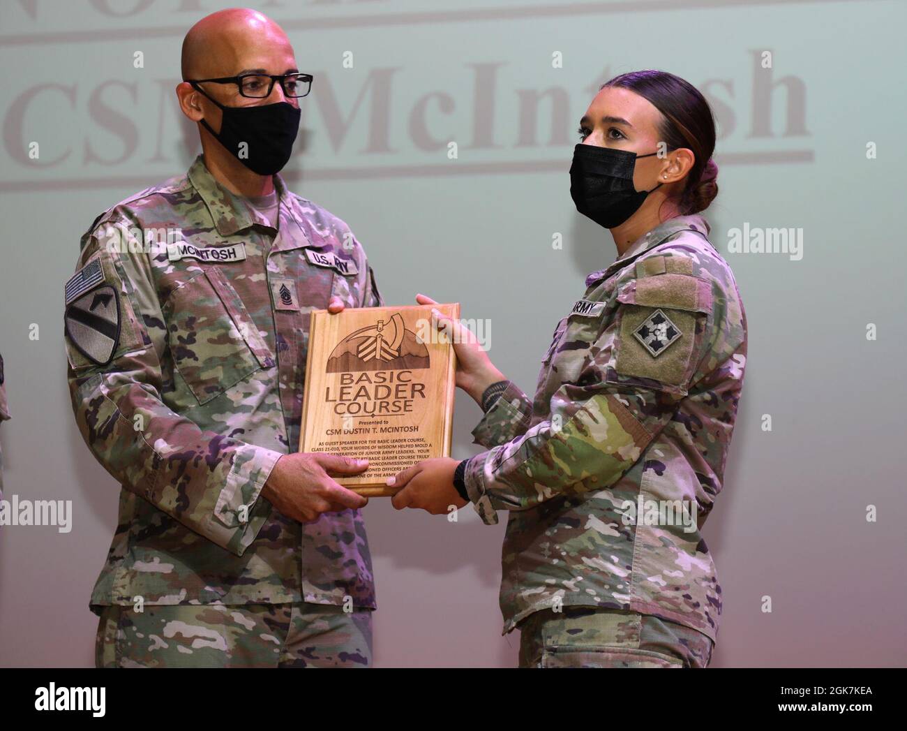 Spc. Kaleigh Filson, an intelligence analyst with Headquarters and ...