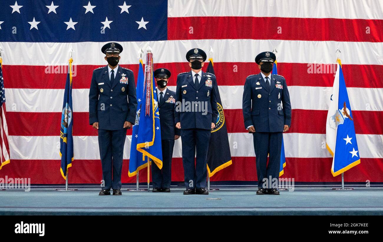 Air Force Chief of Staff Gen. CQ Brown, Jr., Gen. Timothy Ray, outgoing ...