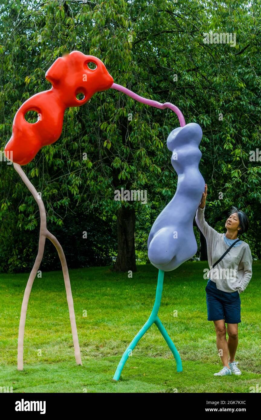 London, UK. 12th Sep, 2021. Works by Vanessa da Silva including Muamba ...