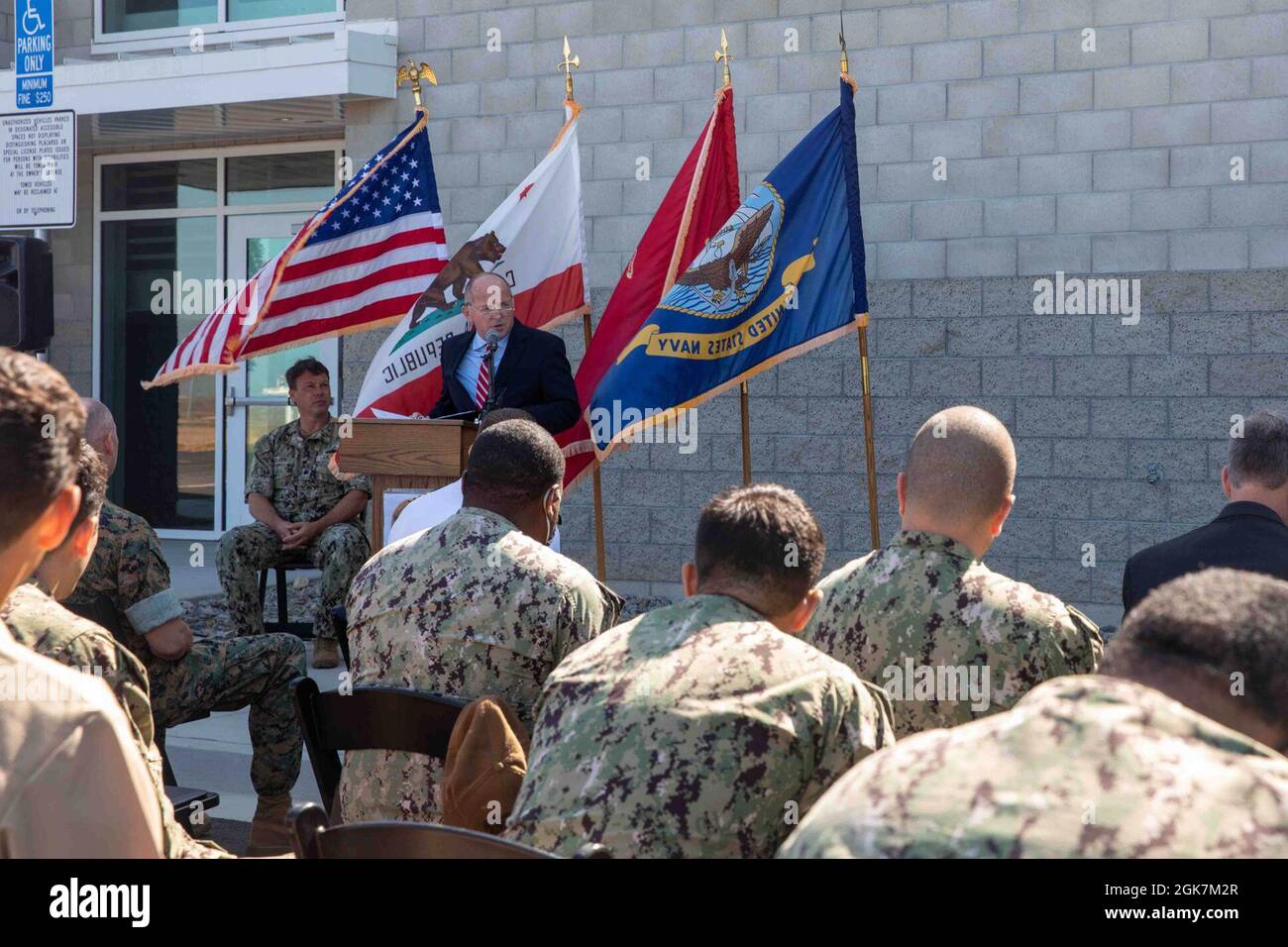 Ed Harrington, on-site representative for the Navy’s Amphibious Program ...