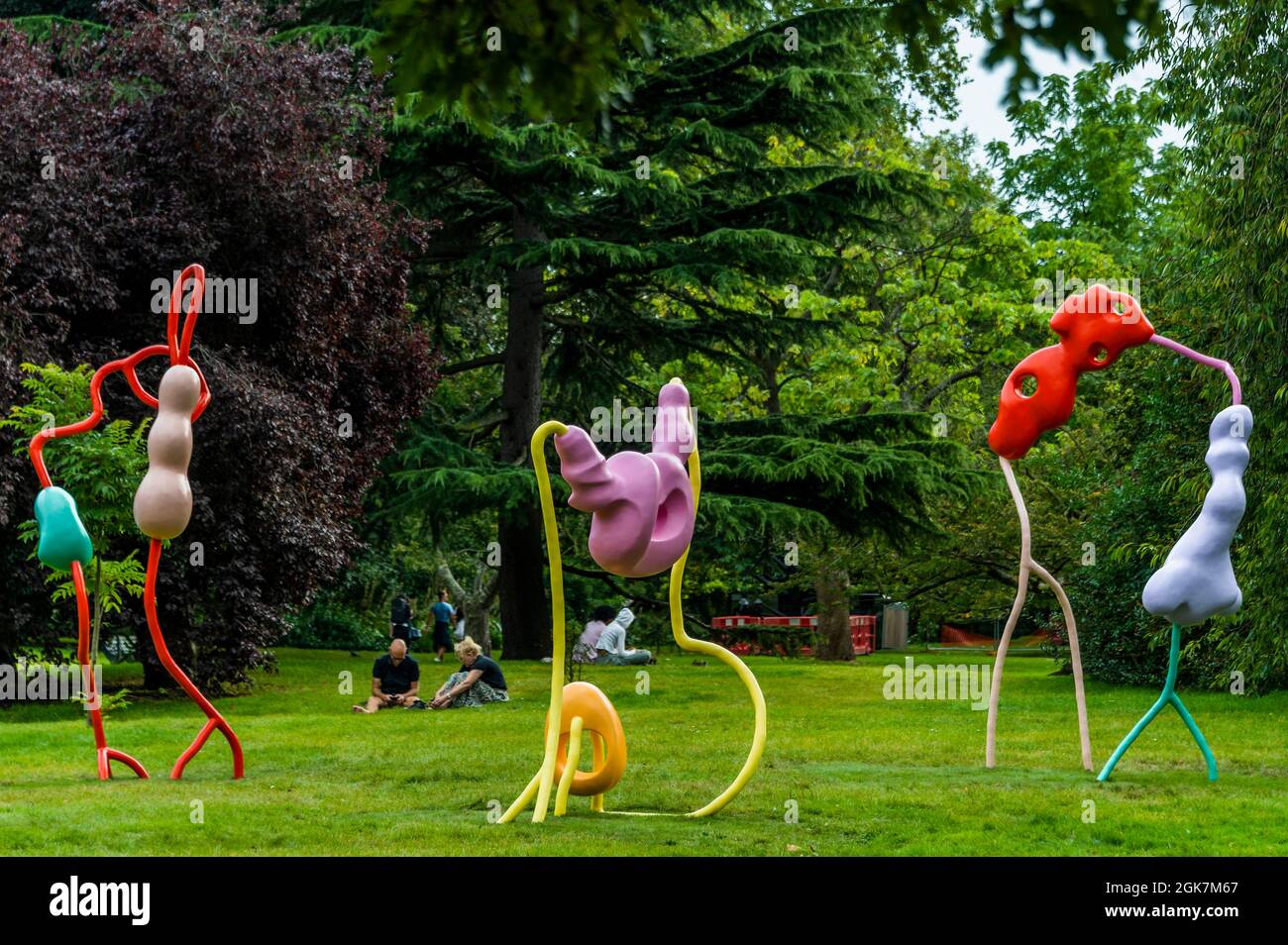 London, UK. 12th Sep, 2021. Works by Vanessa da Silva including Muamba ...