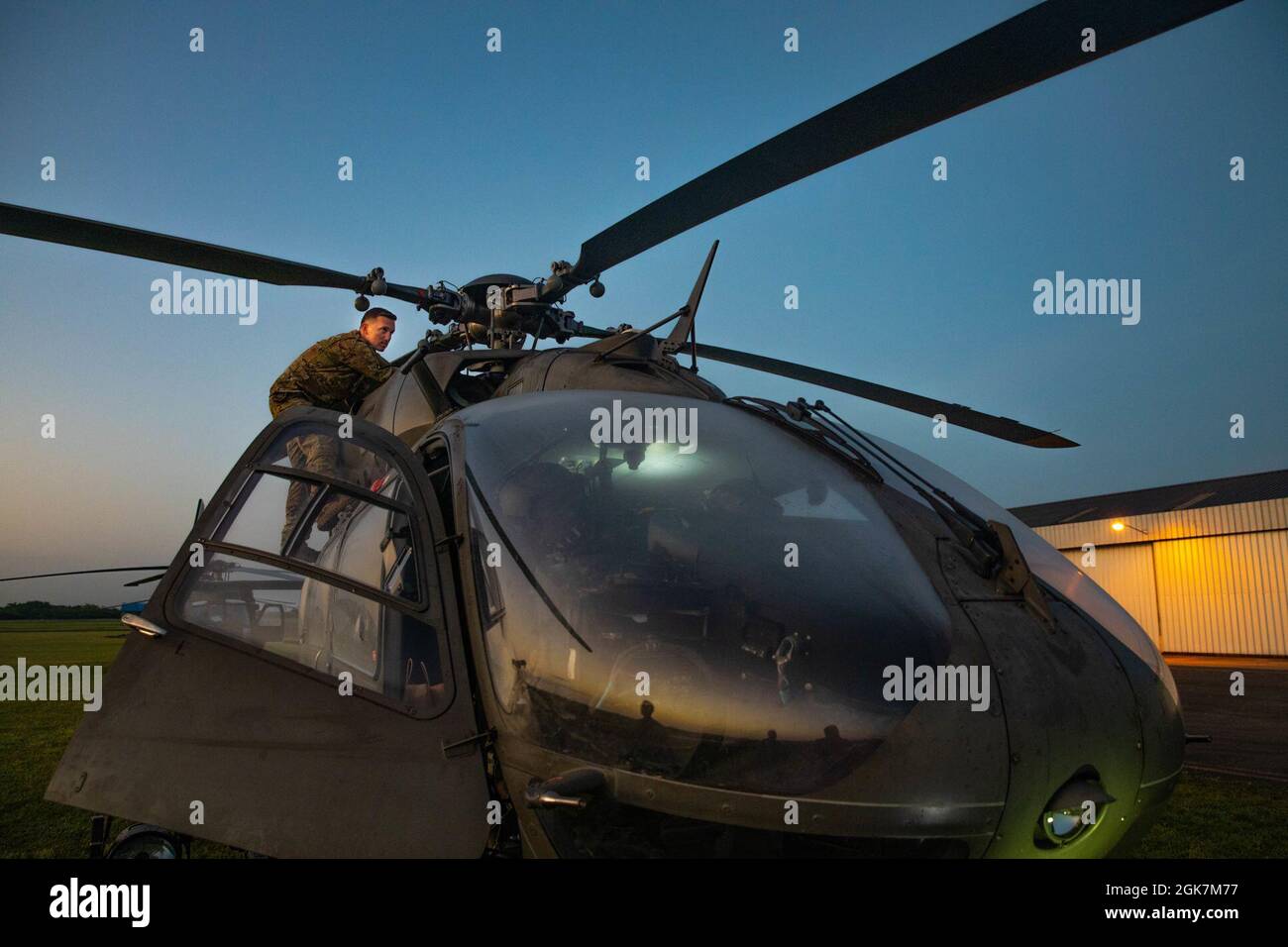 Chief Warrant Officer two (CW2) Jean Rodriguez, with the Puerto Rico ...