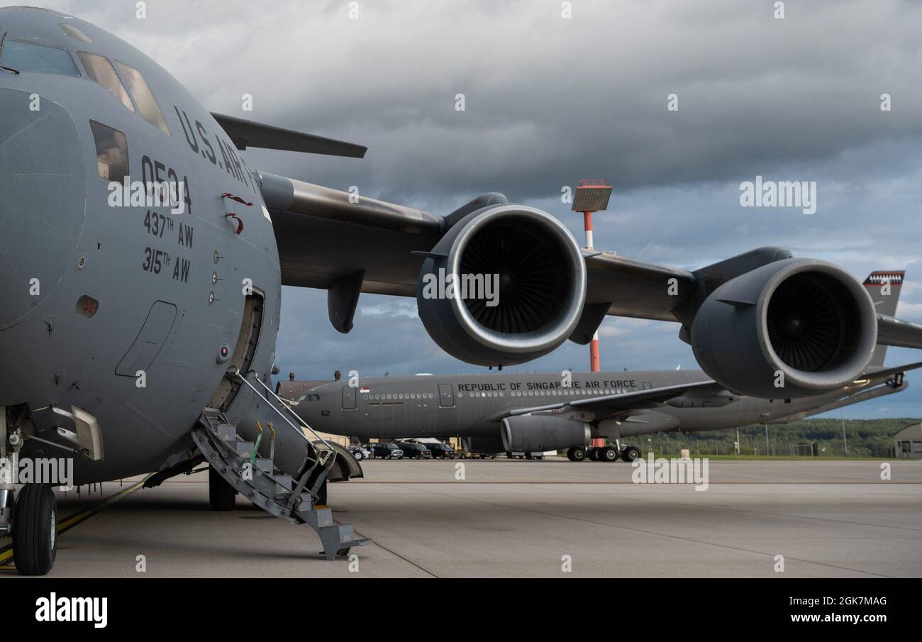 A Republic of Singapore Air Force A330 Multi-Role Tanker Transport ...