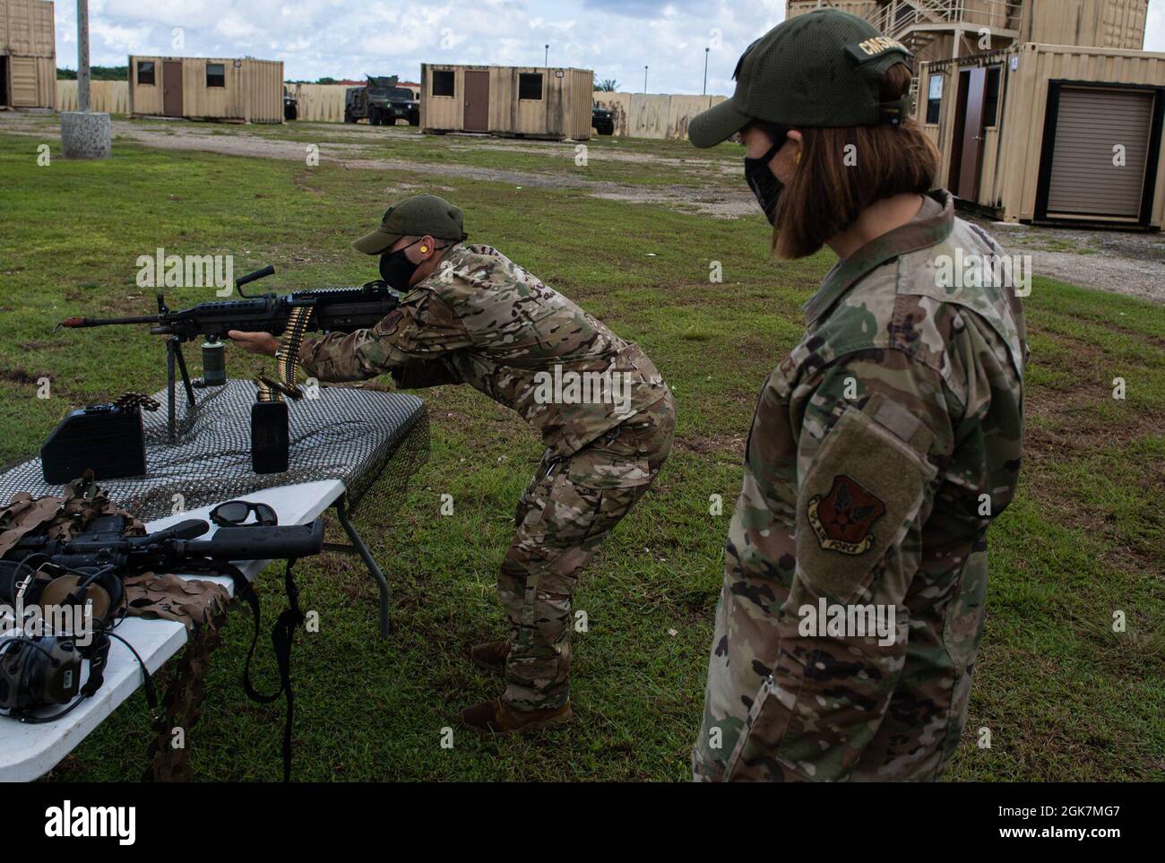 Chief Master Sergeant of the Air Force JoAnne S. Bass receives a brief ...
