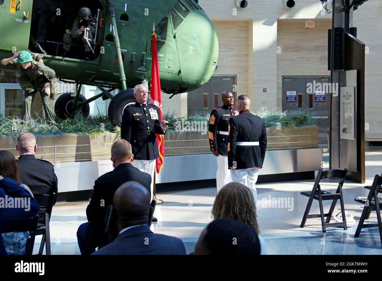 Sergeant Major (SgtMaj) Johnathan R. Radel, incoming SgtMaj of Marine ...