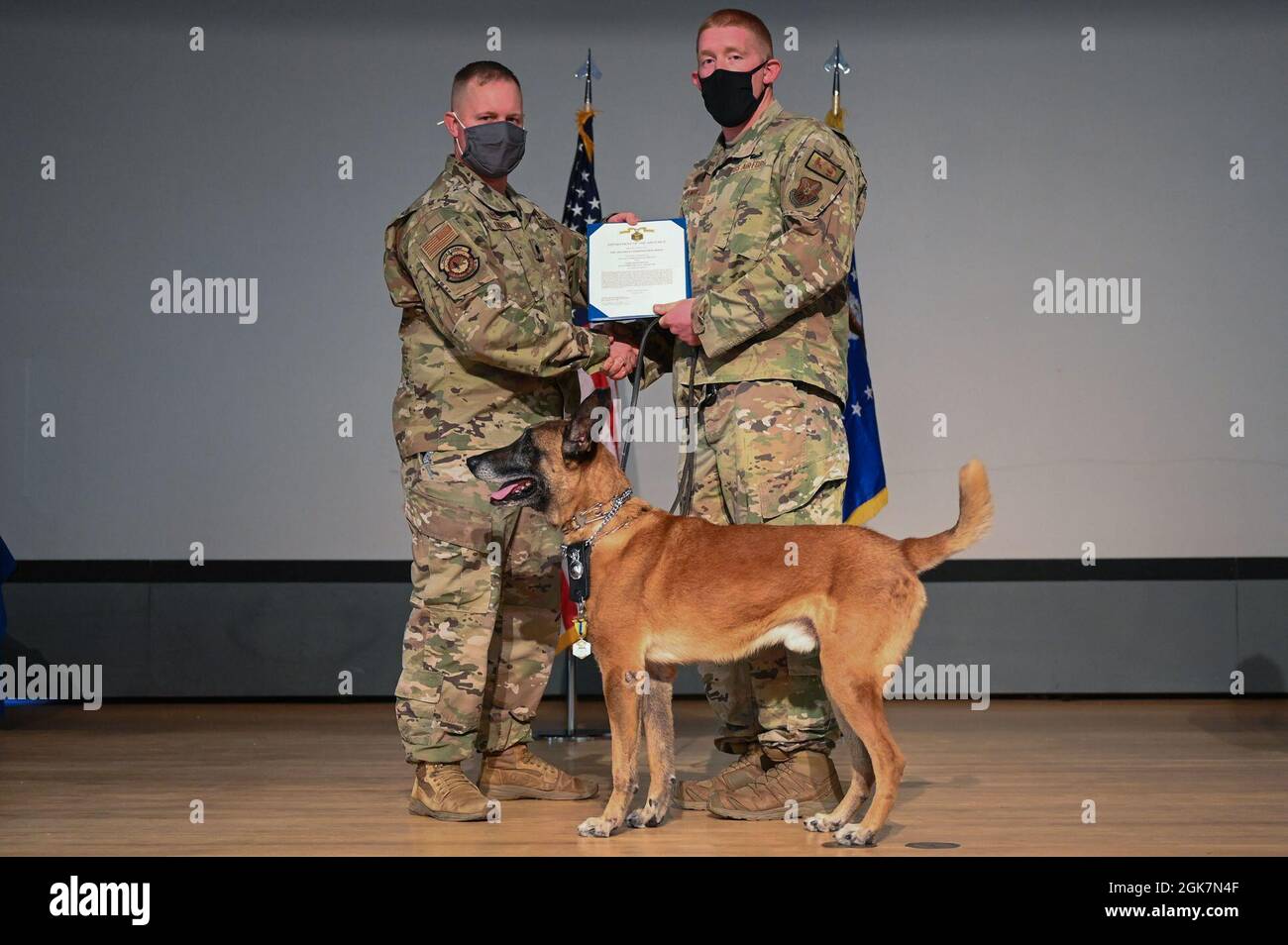 U.S. Air Force Staff Sgt. James Tienor, 377th Security Forces Military ...