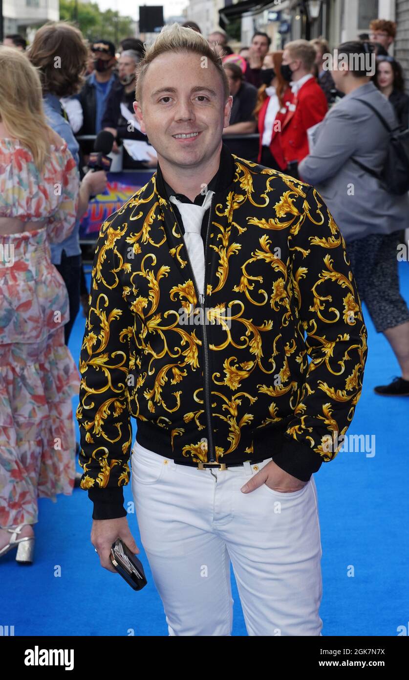 John Galea arrives for the Back To The Future press night at the ...