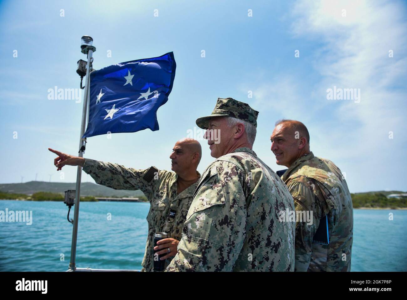 U.S. Navy Adm. Craig Faller, commander of U.S. Southern Command, U.S ...