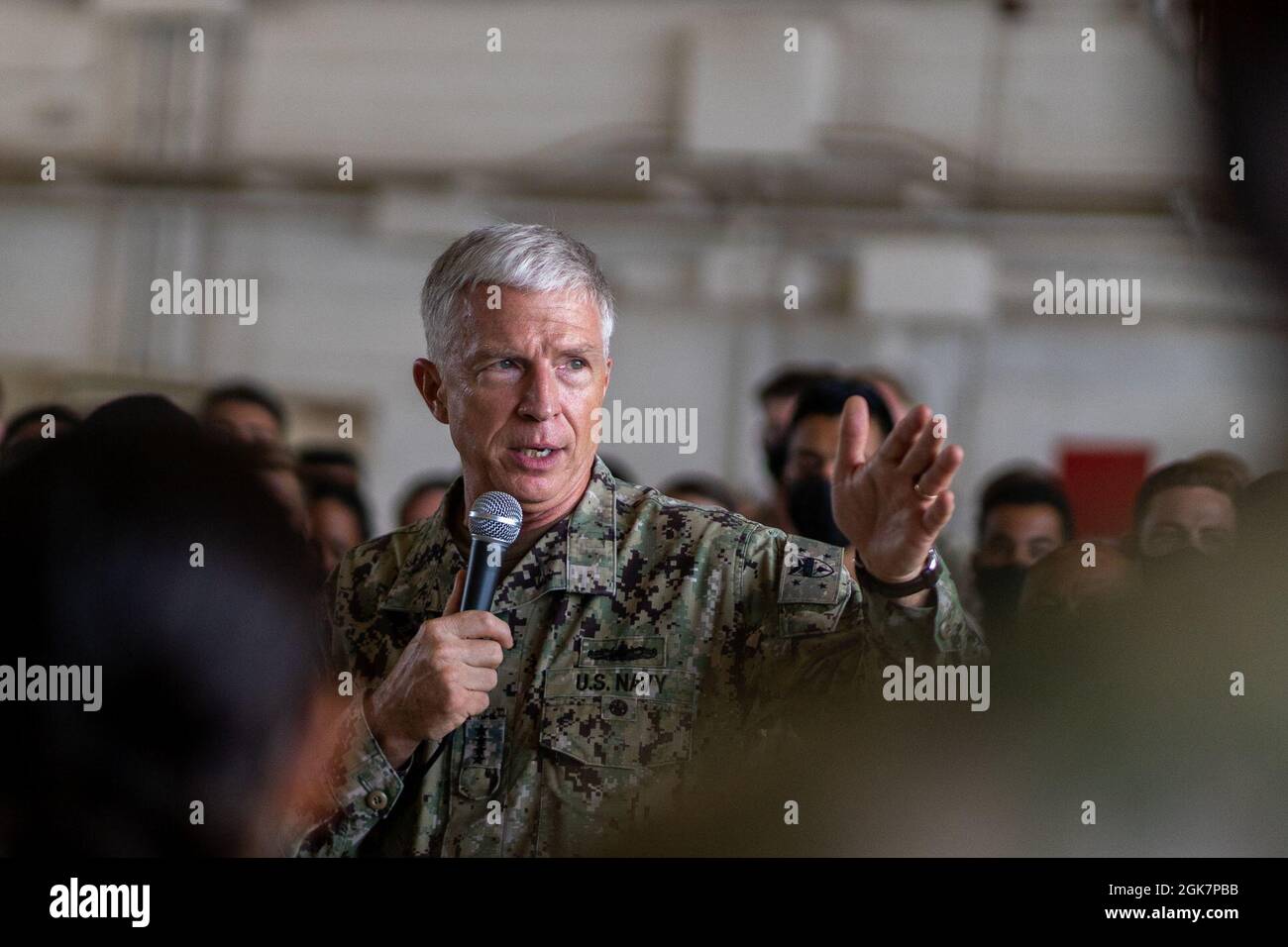 U.S. Navy Adm. Craig Faller, commander of U.S. Southern Command Stock ...