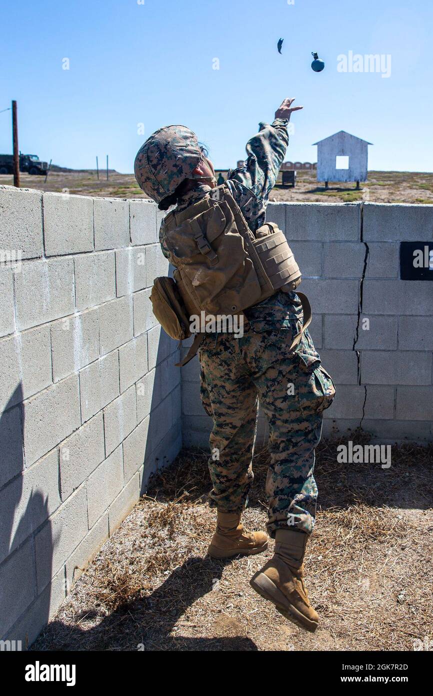 U.S. Marine Cpl. Adriana Lara, an operations clerk with Marine Air ...