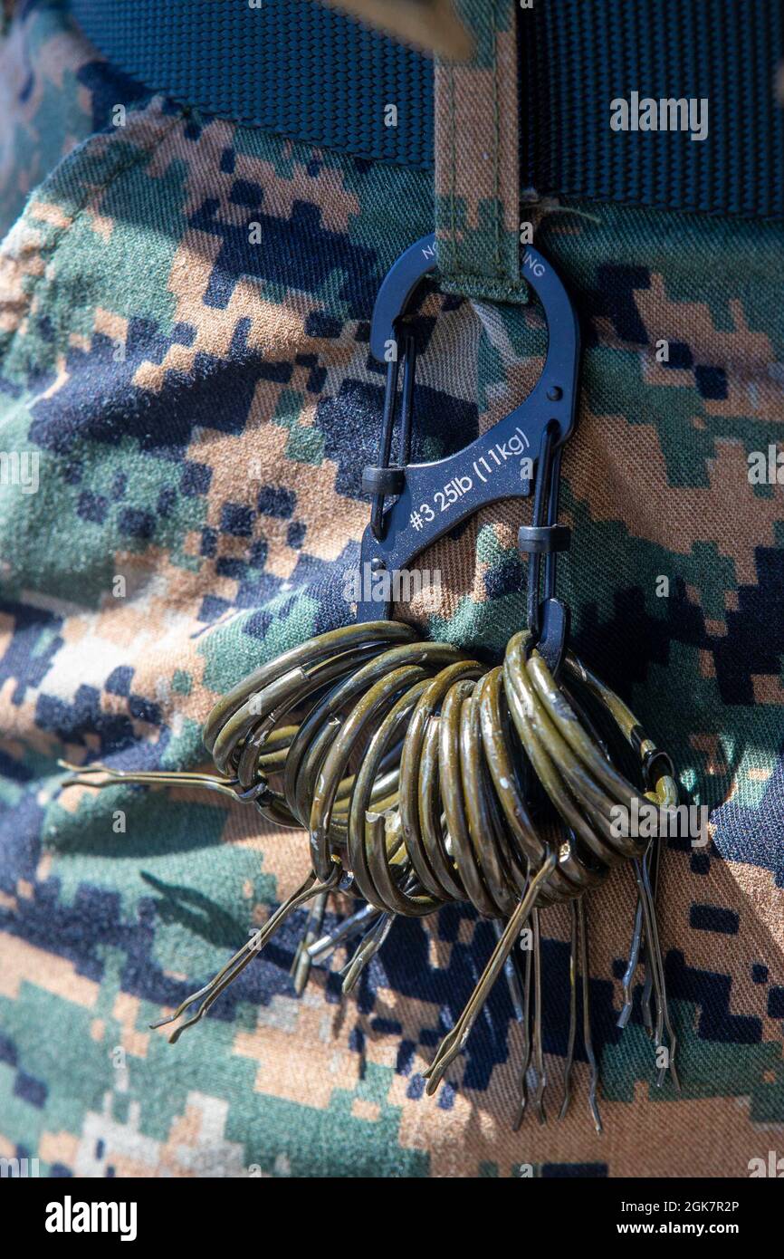 U.S. Marine Sgt. Zachery Stauffer, an insructor with Mobilization ...