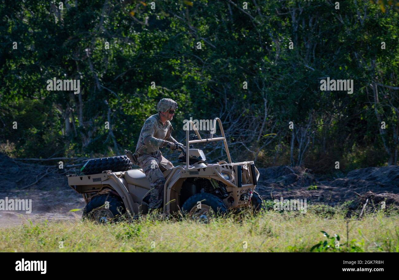 U.S. Army Spc. Nicholas Santaniello, a medic with the 475th ...
