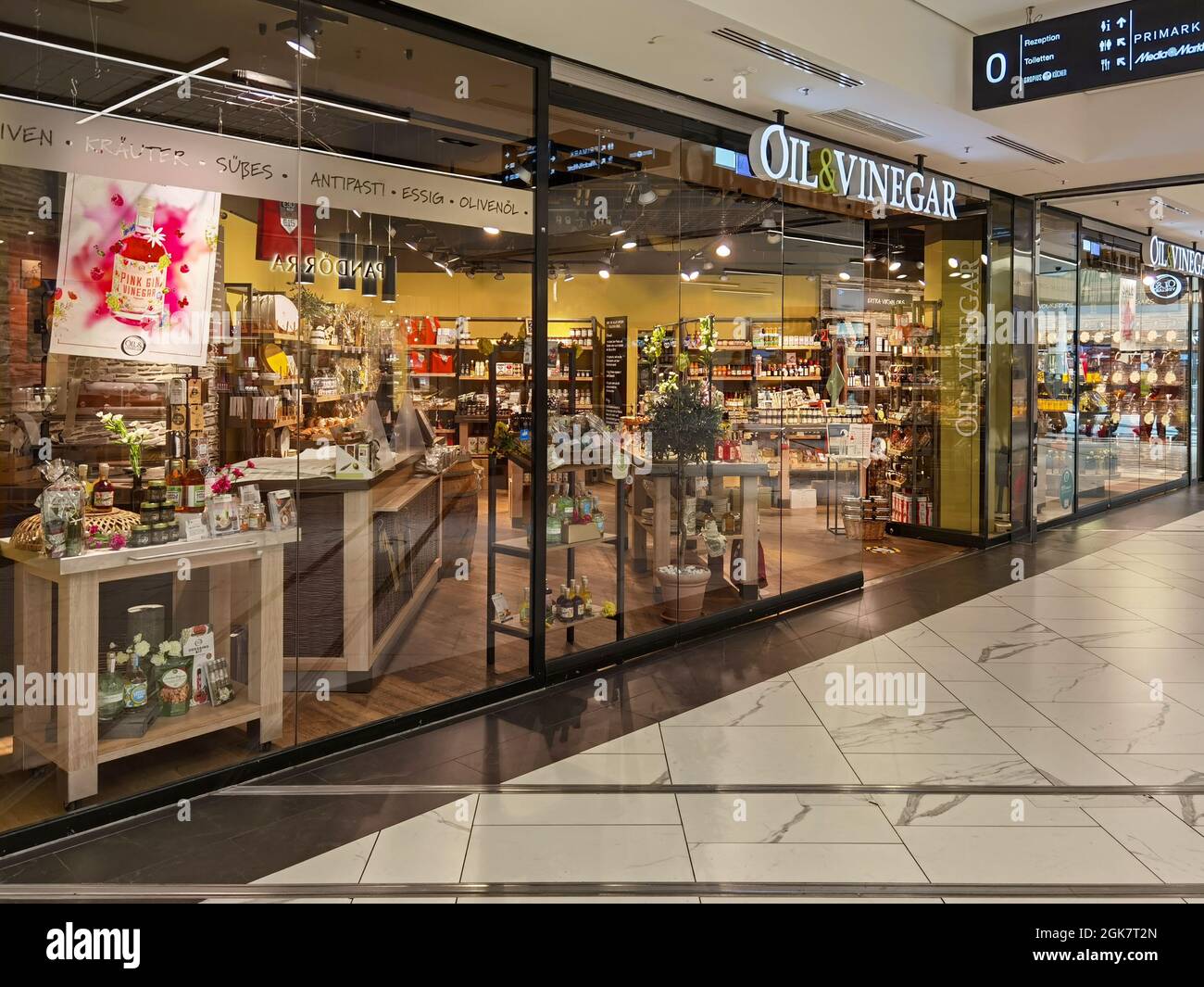 Berlin, Germany - September 1, 2021: Shop window of a store in the ...