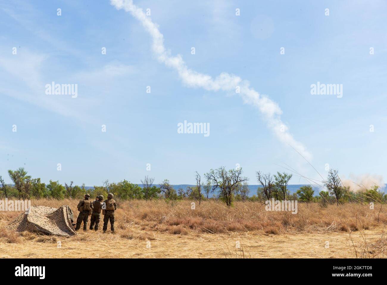 U.S. Marine Corps High Mobility Artillery Rocket Systems with HIMARS ...