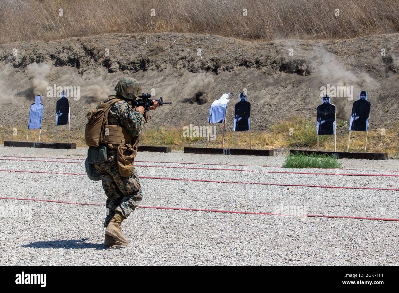 U.S. Marine Staff Sgt. Jason Valladares, a navigational aids technician ...
