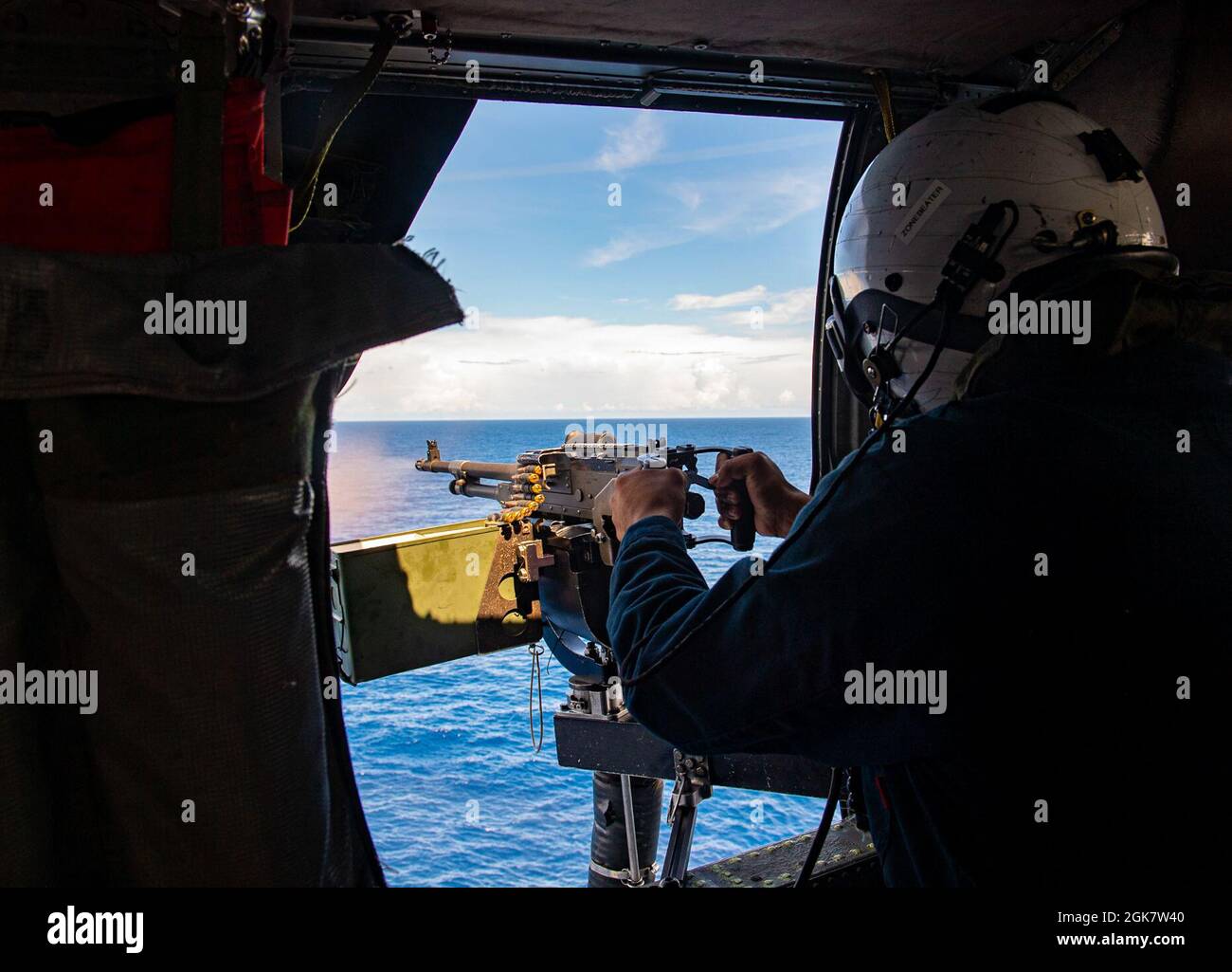 SOUTH CHINA SEA (AUG. 31, 2021) Mineman Seaman Jonathan Alonsojuarez ...