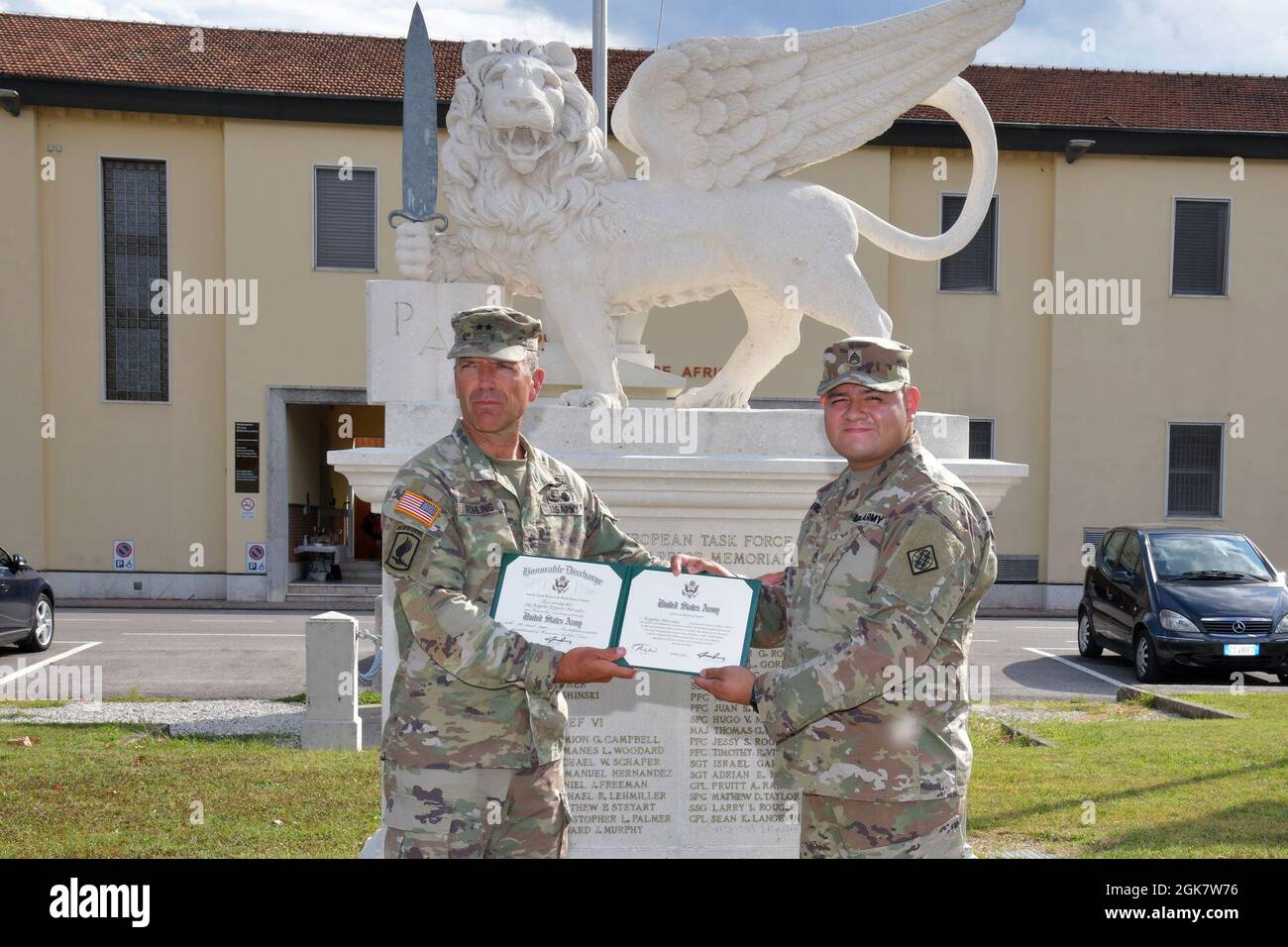 Maj. Gen. Andrew M. Rohling, the U.S. Army Southern European Task Force ...
