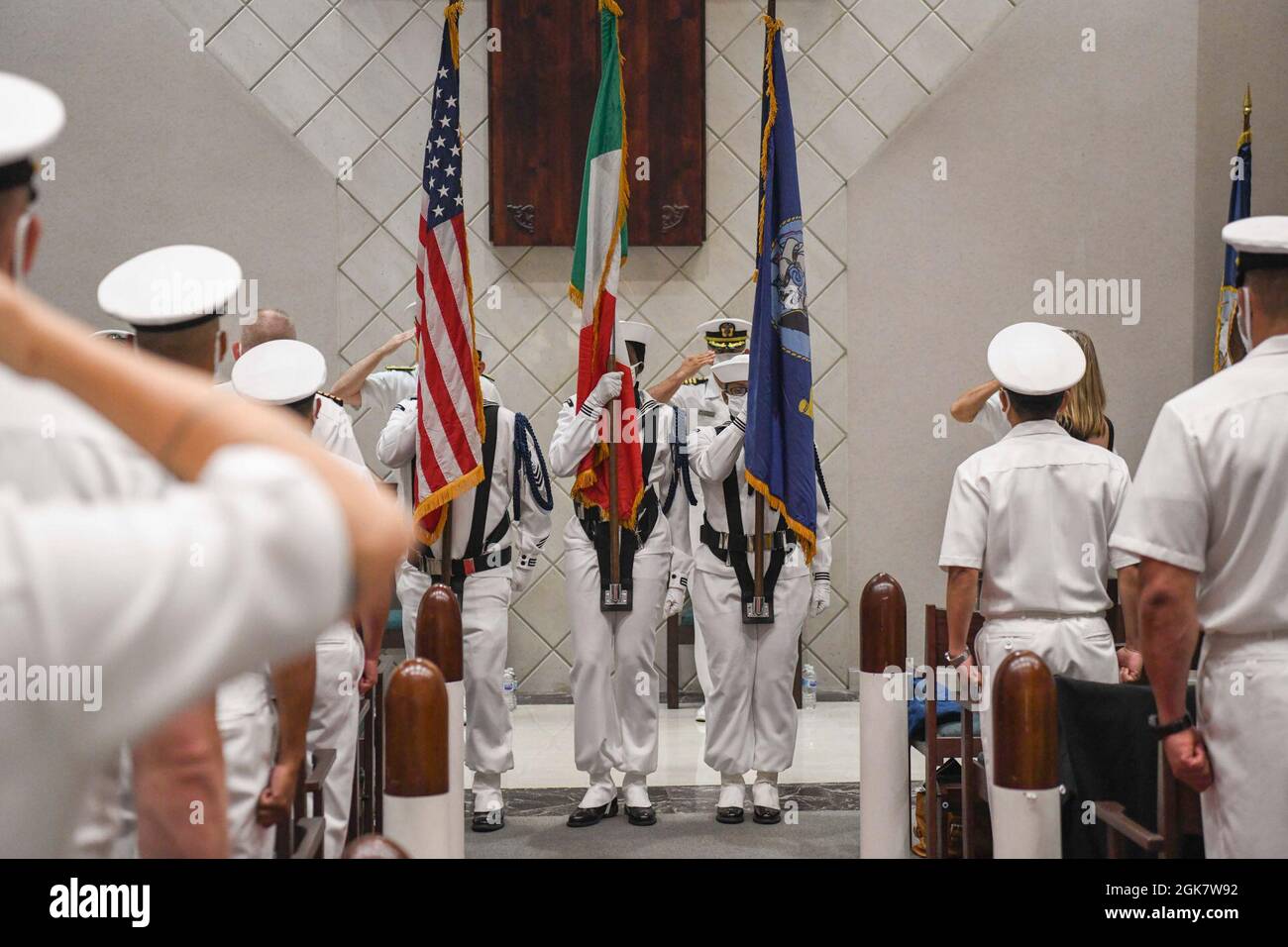 Presentation of Colors at Forward Deployed Regional Maintenance Center ...