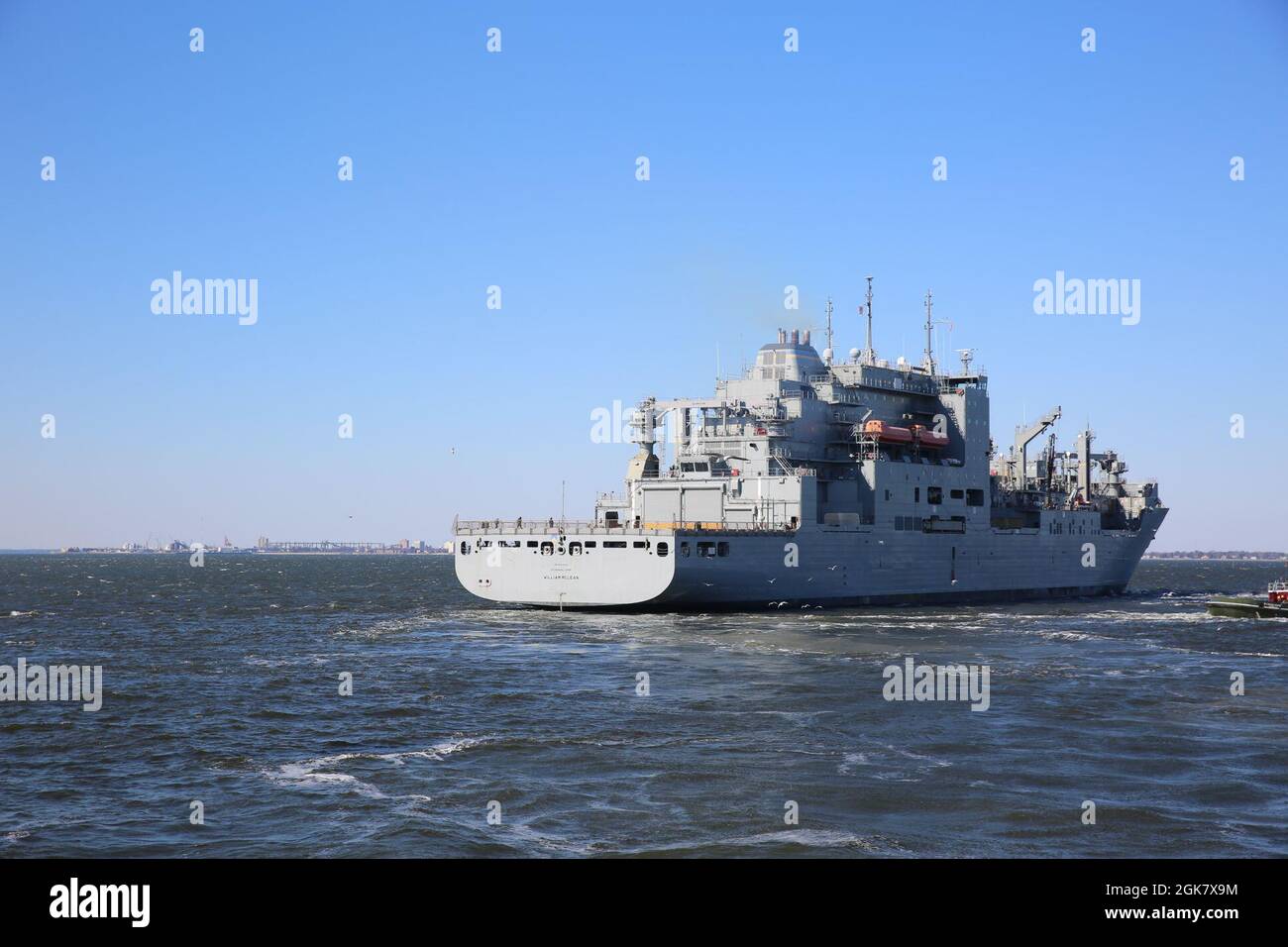 NORFOLK (NNS) -- Military Sealift Command's Combat Logistics Force ship ...