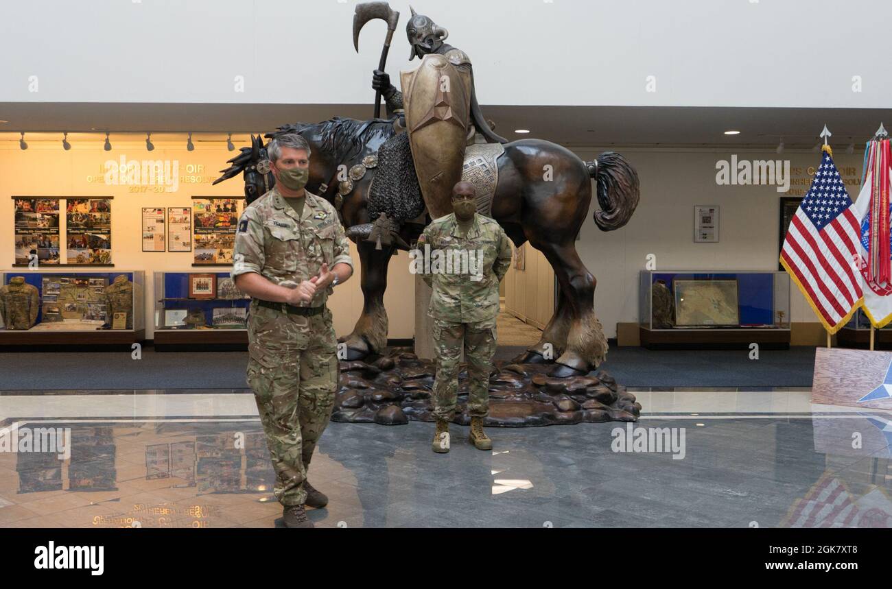 Maj. Gen. Michael Keating, deputy commander for support Stock Photo - Alamy