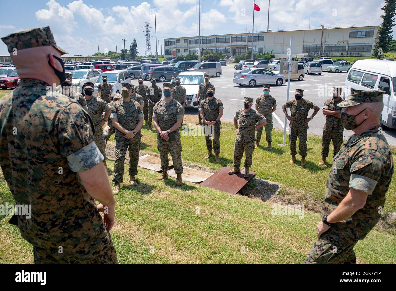 U.S. Marine Corps Lt. Gen. H. Stacy Clardy, the III Marine ...