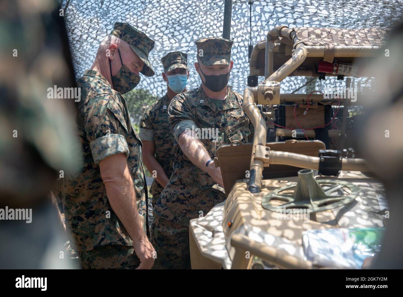U.S. Marine Corps Lt. Gen. H. Stacy Clardy, the III Marine ...