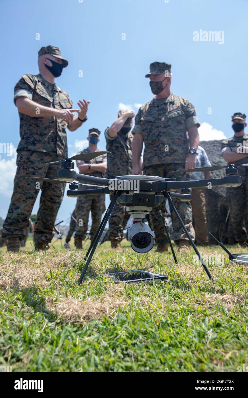 U.S. Marine Corps Lt. Gen. H. Stacy Clardy, the III Marine ...