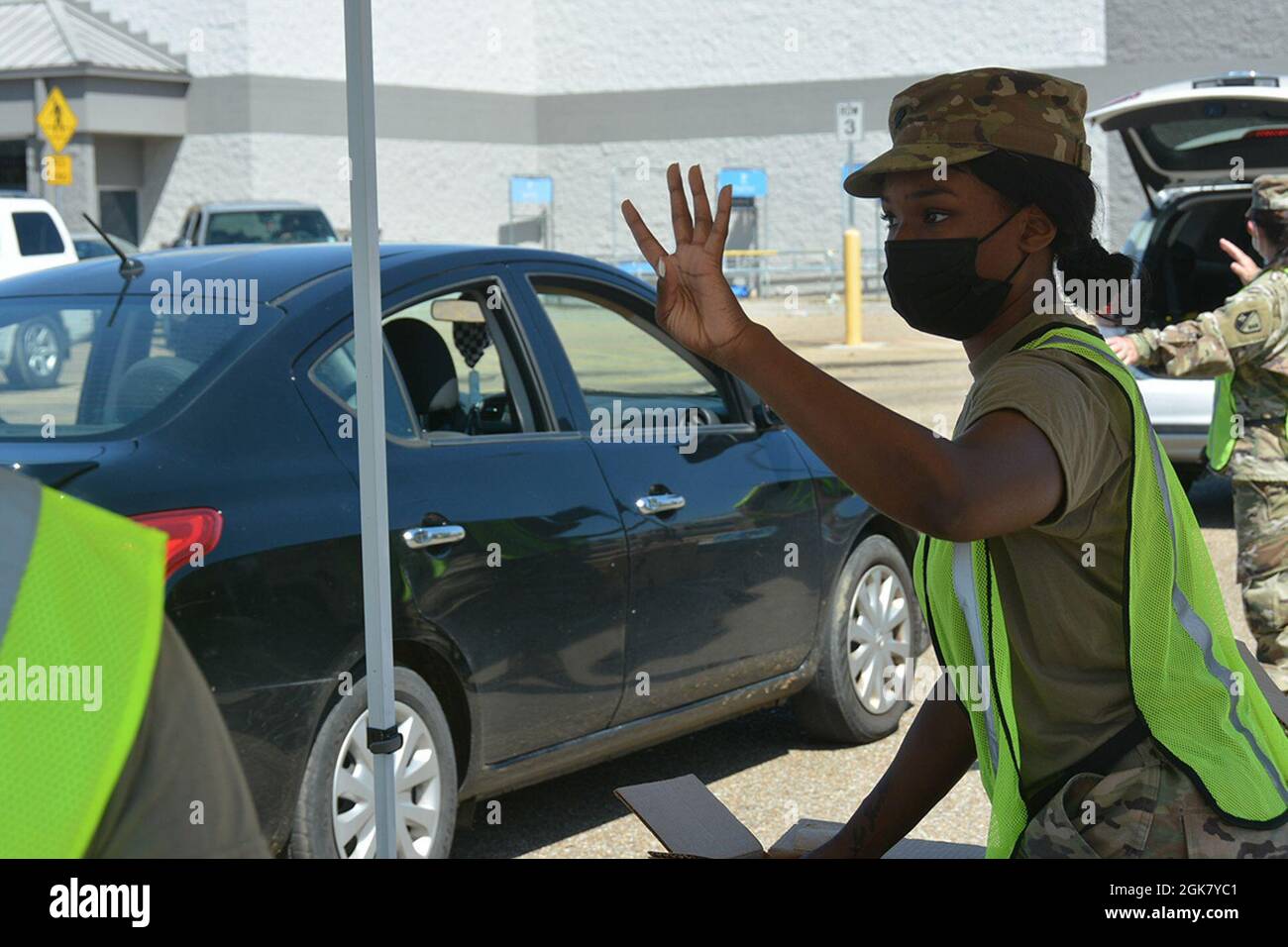 Soldiers from the 205th Engineer Battalion, 225th Engineer Brigade ...