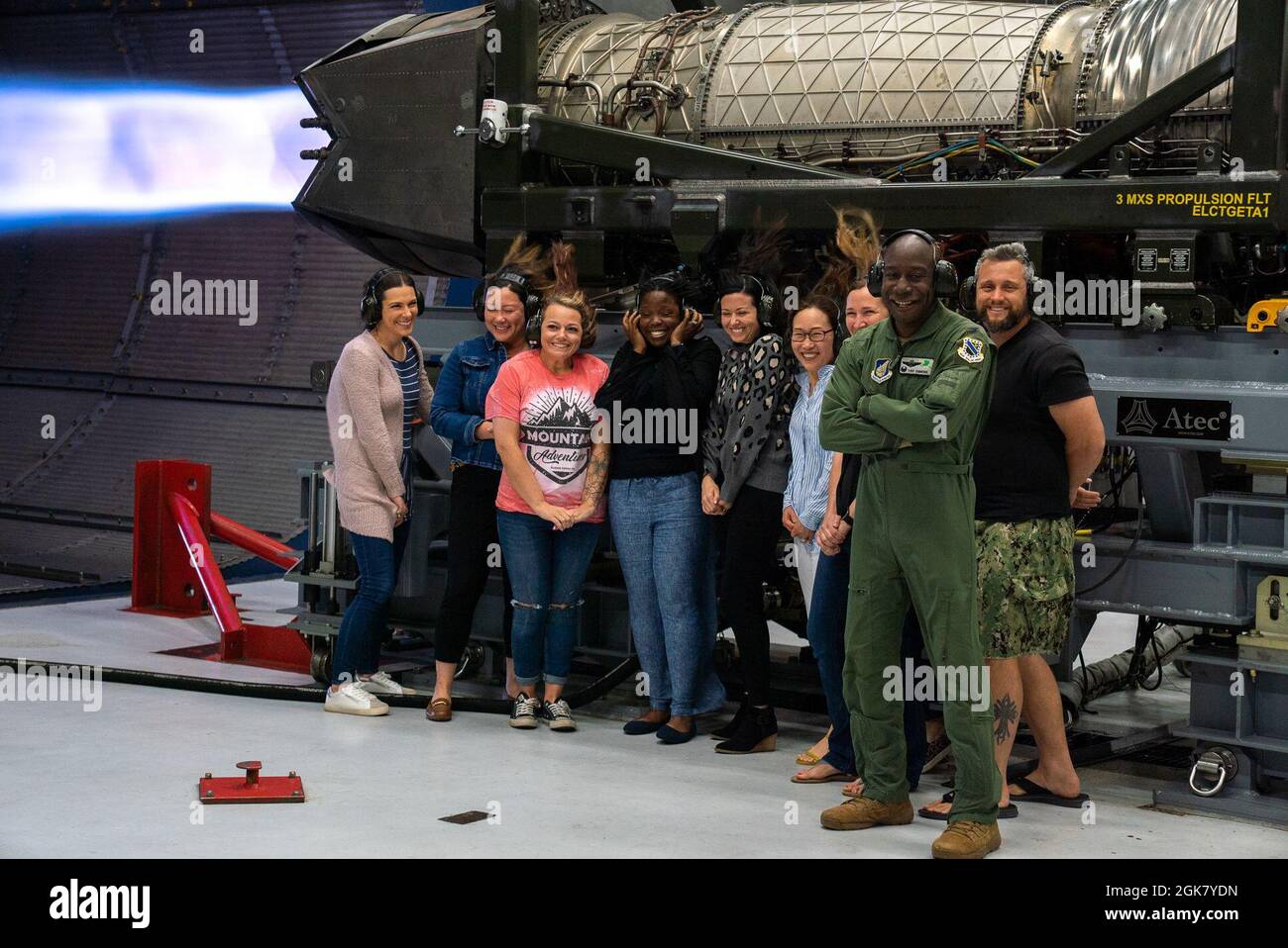 U.S. Air Force Col. Travolis Simmons, the 3rd Wing commander, stands ...