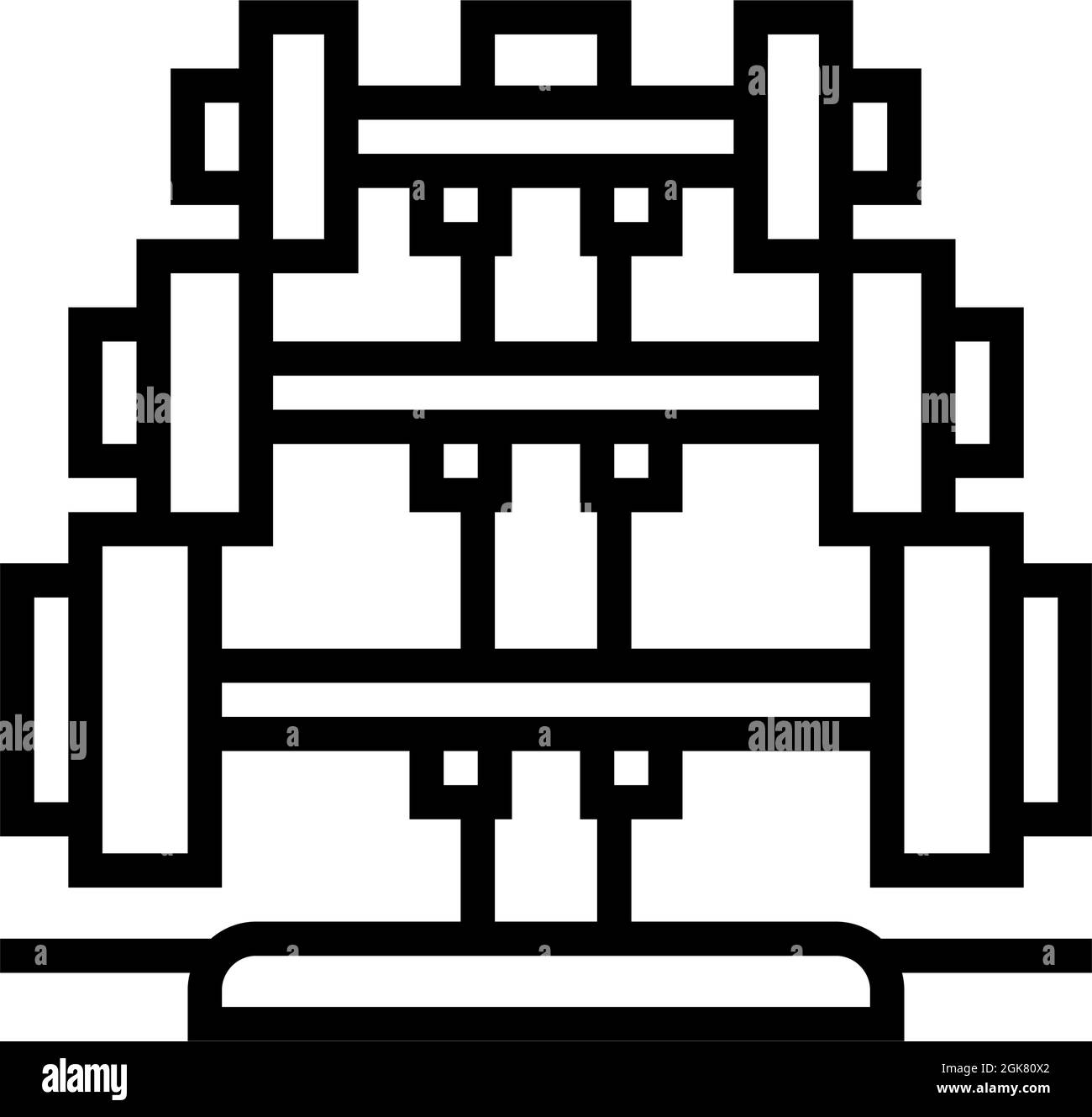 Tool rack outline Black and White Stock Photos & Images - Alamy