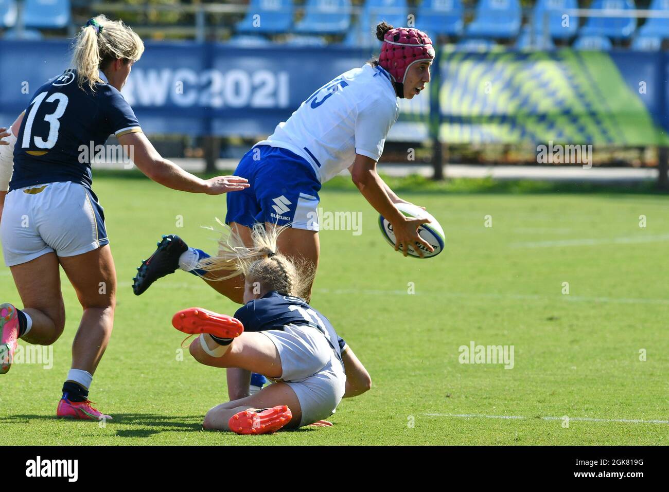 Parma, Italy. 13th Sep, 2021. Vittoria Ostuni Minozzi (Italy) and Megan ...