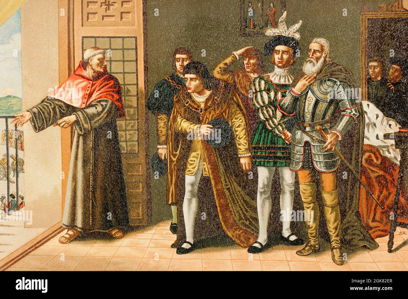 Francisco Jiménez de Cisneros, known by Cardinal Cisneros (1436-1517 ...