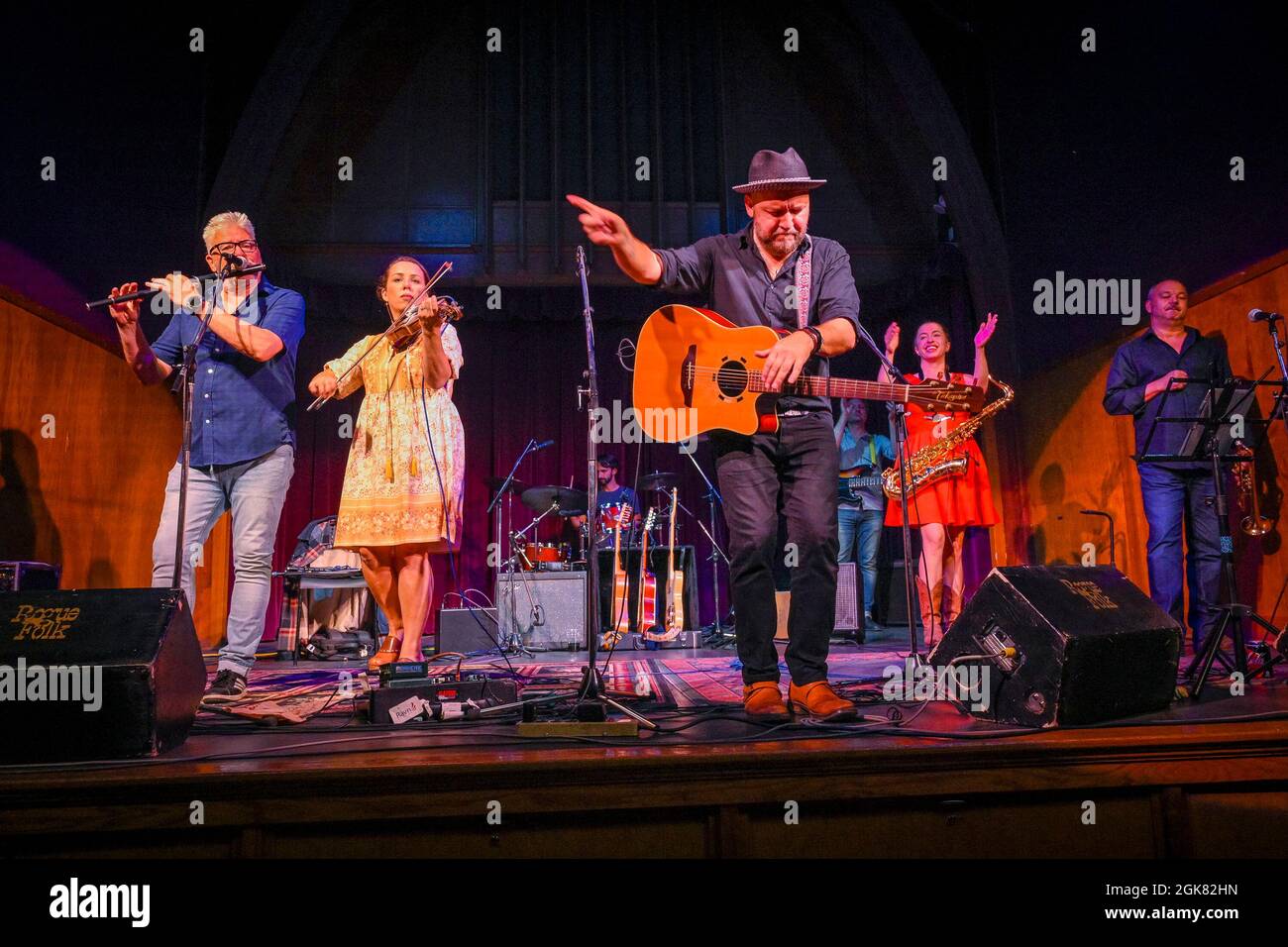 The Paperboys, Rogue Folk Club concert, St. James Community Square ...