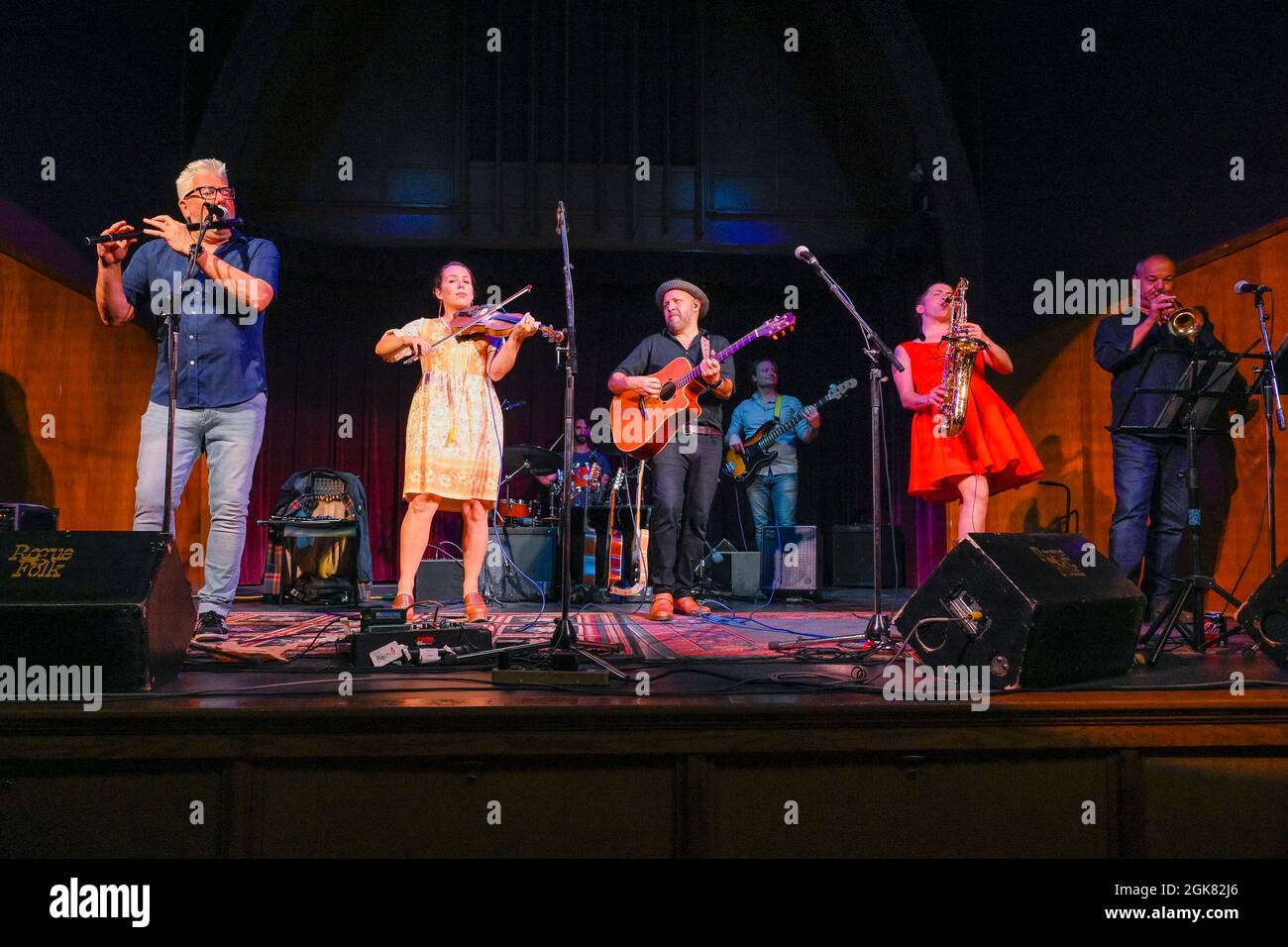 The Paperboys, Rogue Folk Club concert, St. James Community Square ...