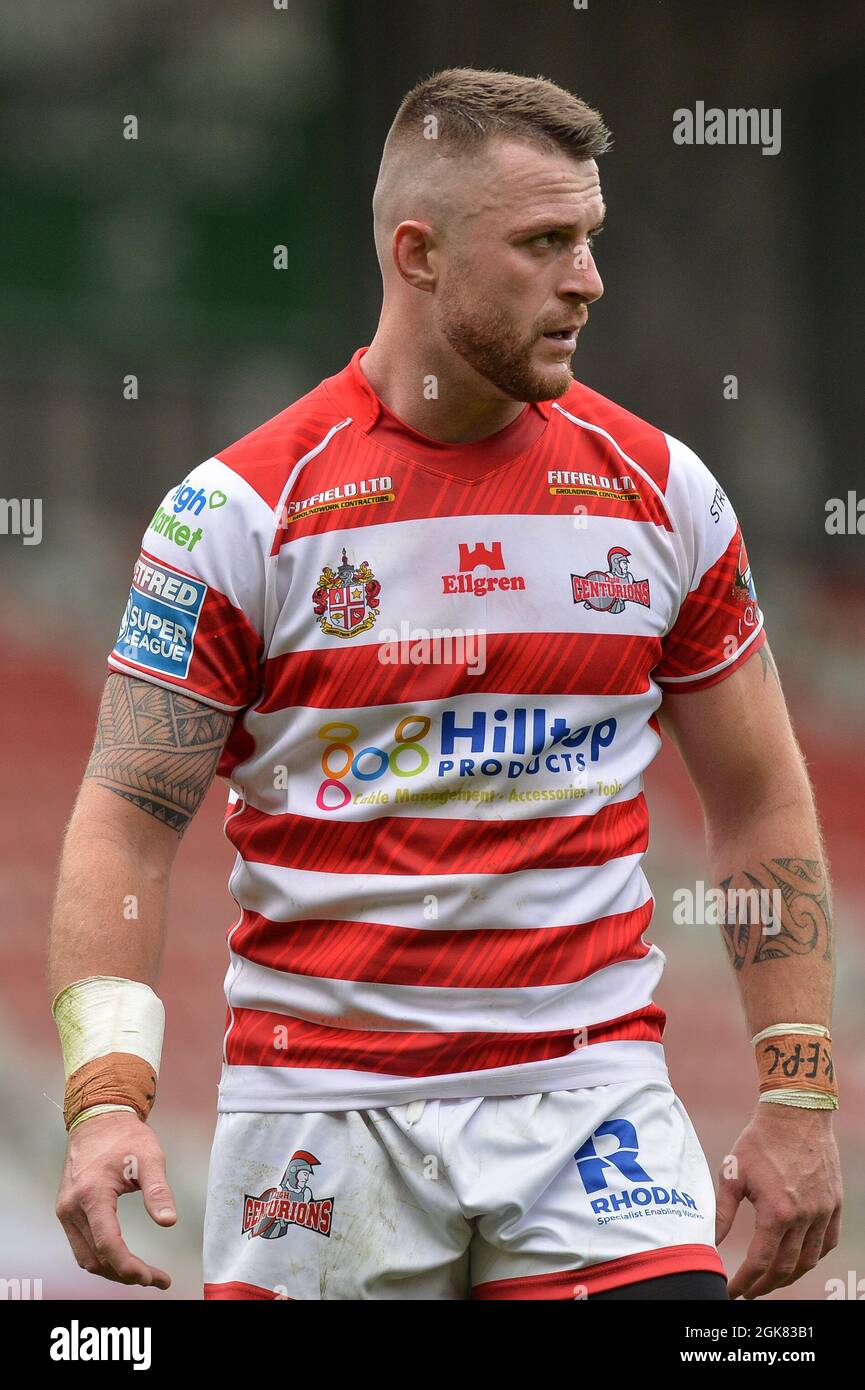 Leigh, England - 11 September 2021 - Adam Sidlow of Leigh Centurions ...