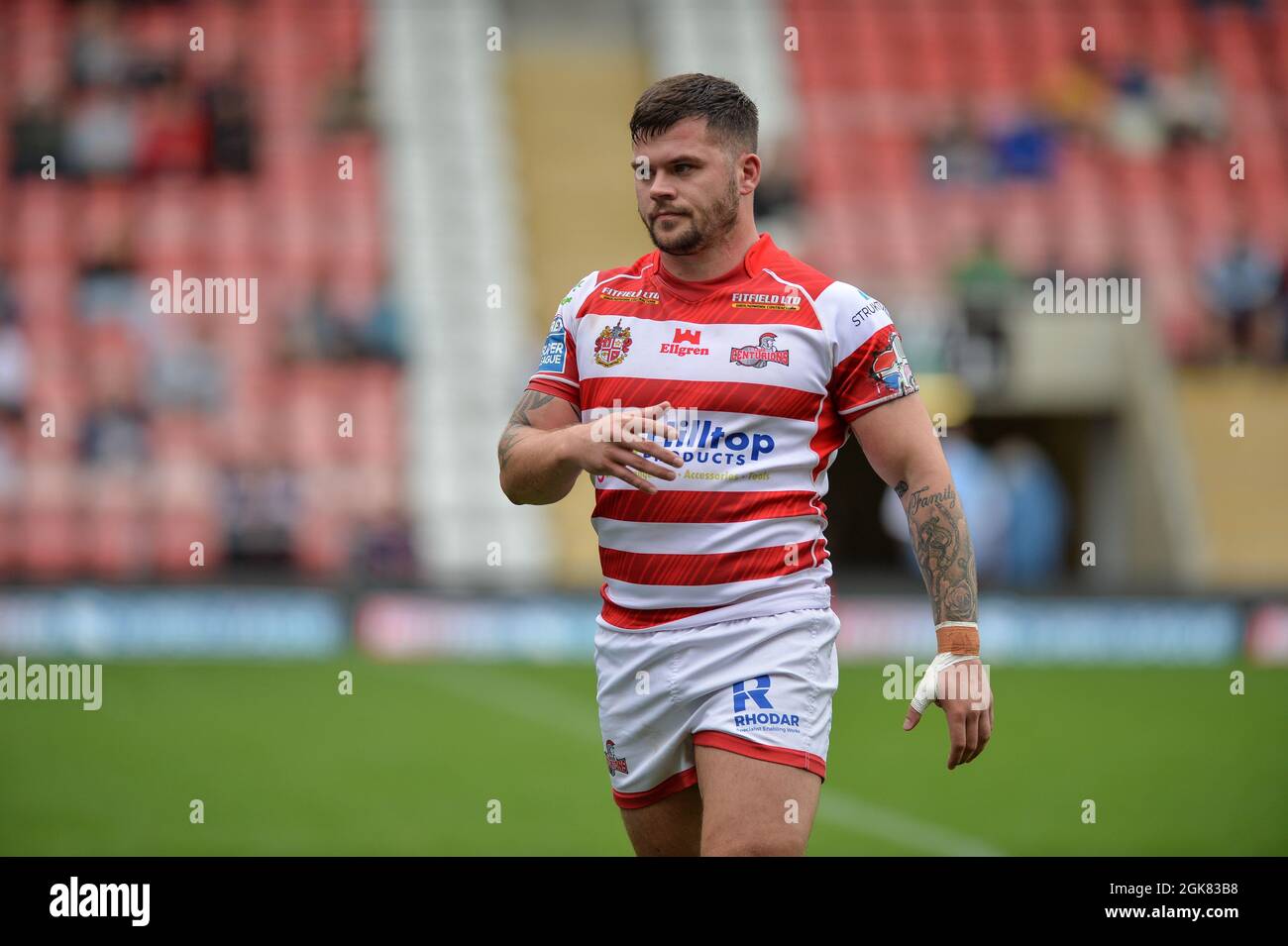 Leigh, England - 11 September 2021 - Liam Hood of Leigh Centurions ...