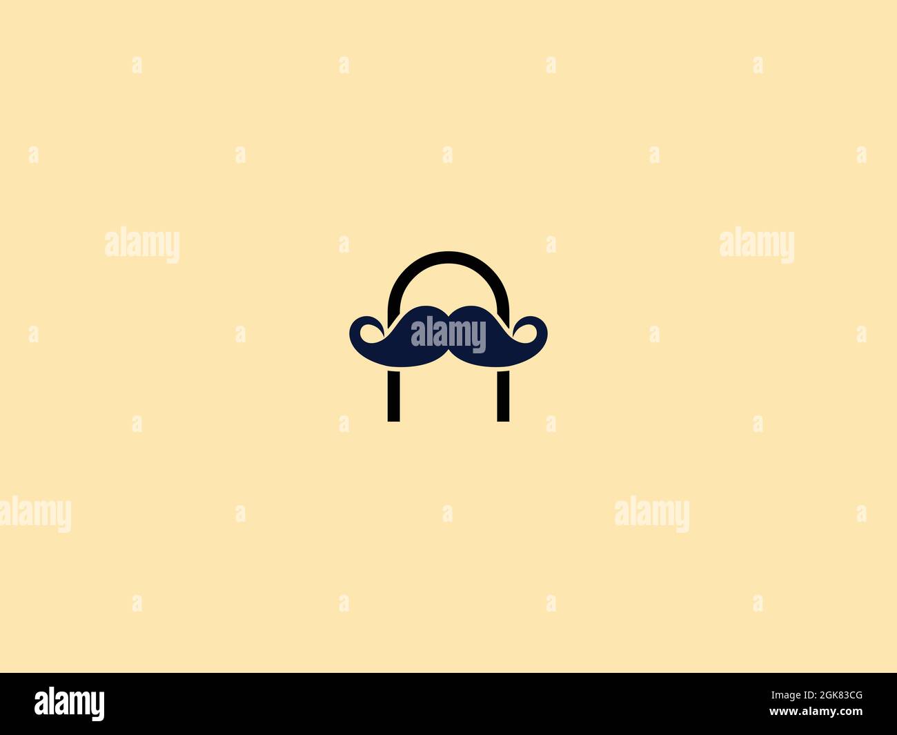 Mustache Letter Fonts