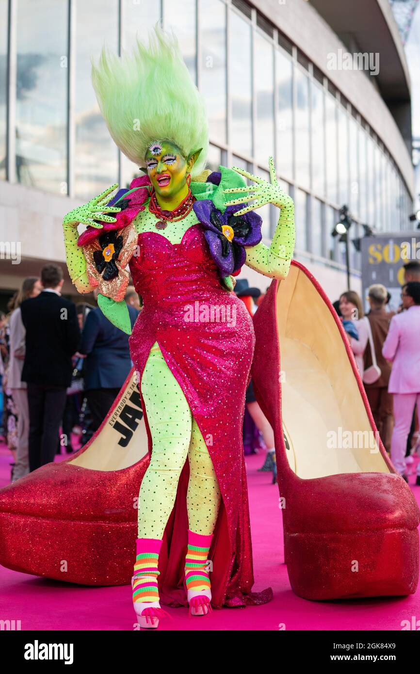 Ellie Diamond arriving for the world premiere of Everybody's Talking ...