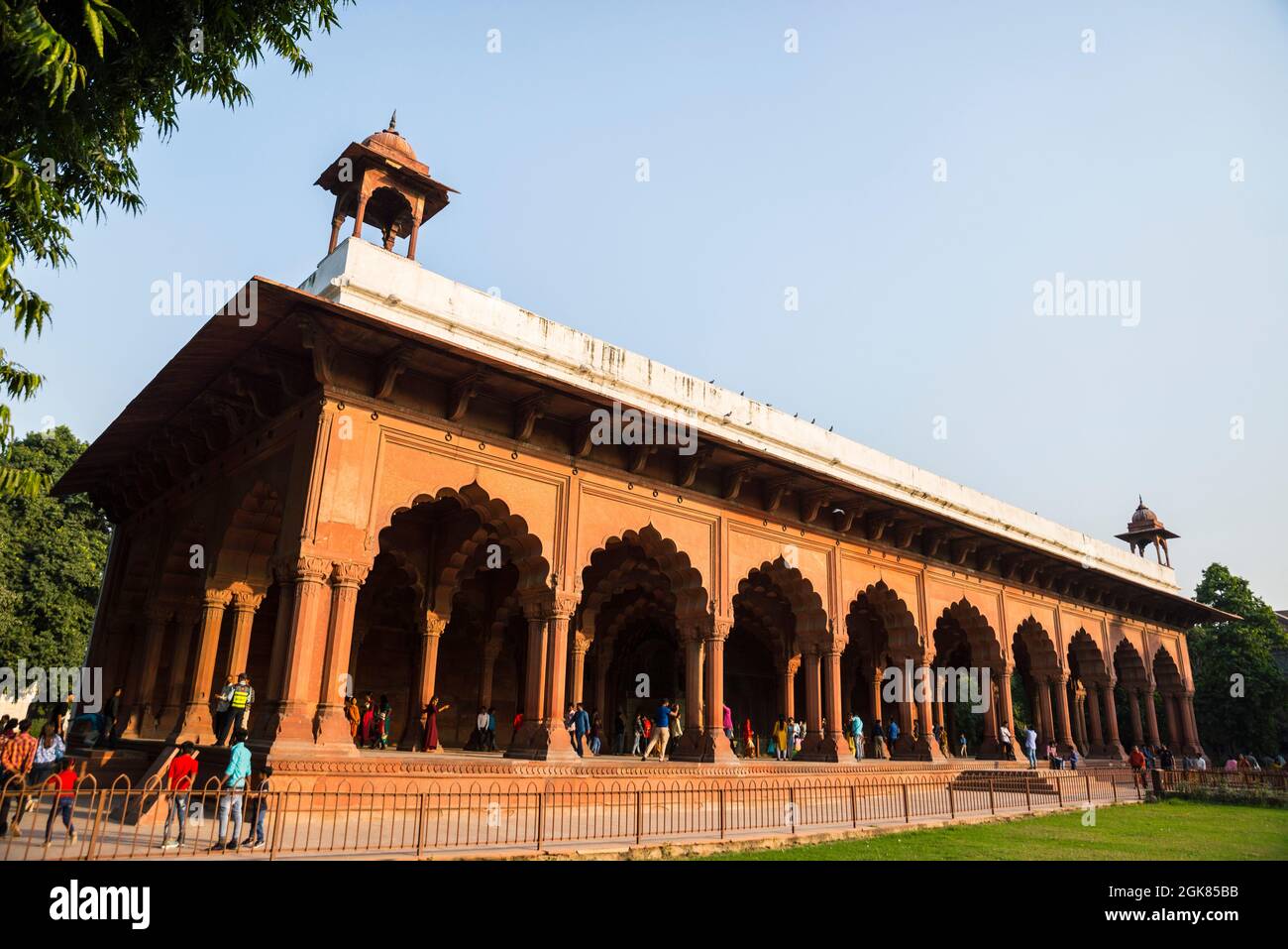 Diwan-i-Aam audience hall, Red Fort, Delhi, India Stock Photo - Alamy