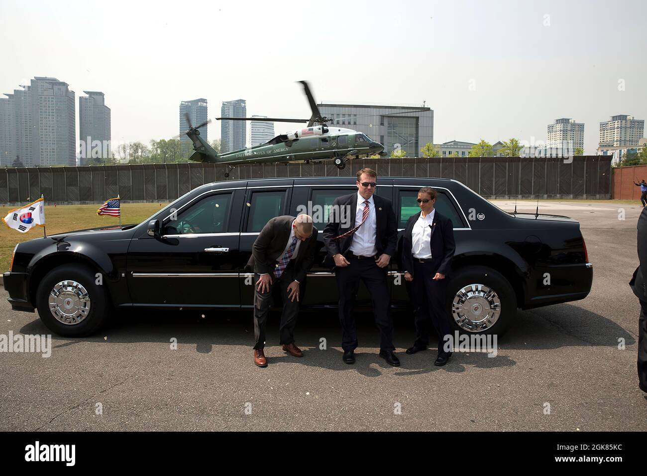 Us secret service motorcade hi-res stock photography and images - Alamy