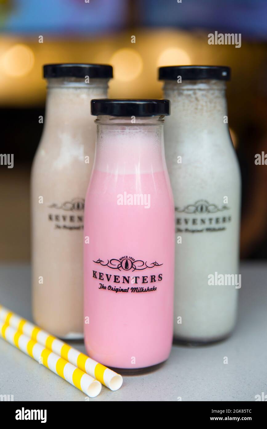 Keventers milkshakes, New Delhi, India Stock Photo - Alamy