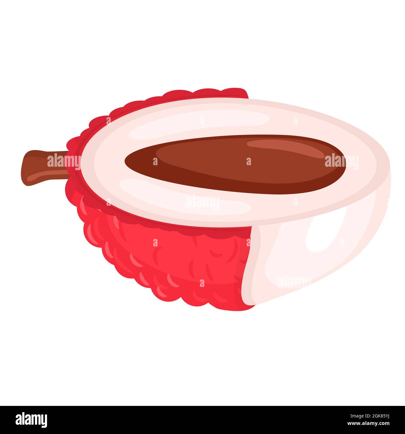 Half lychee hi-res stock photography and images - Alamy