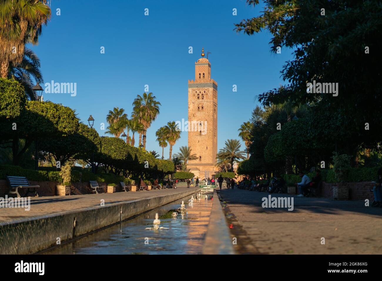 Koutoubia Mosque, Marrakesh, Morocco Stock Photo - Alamy
