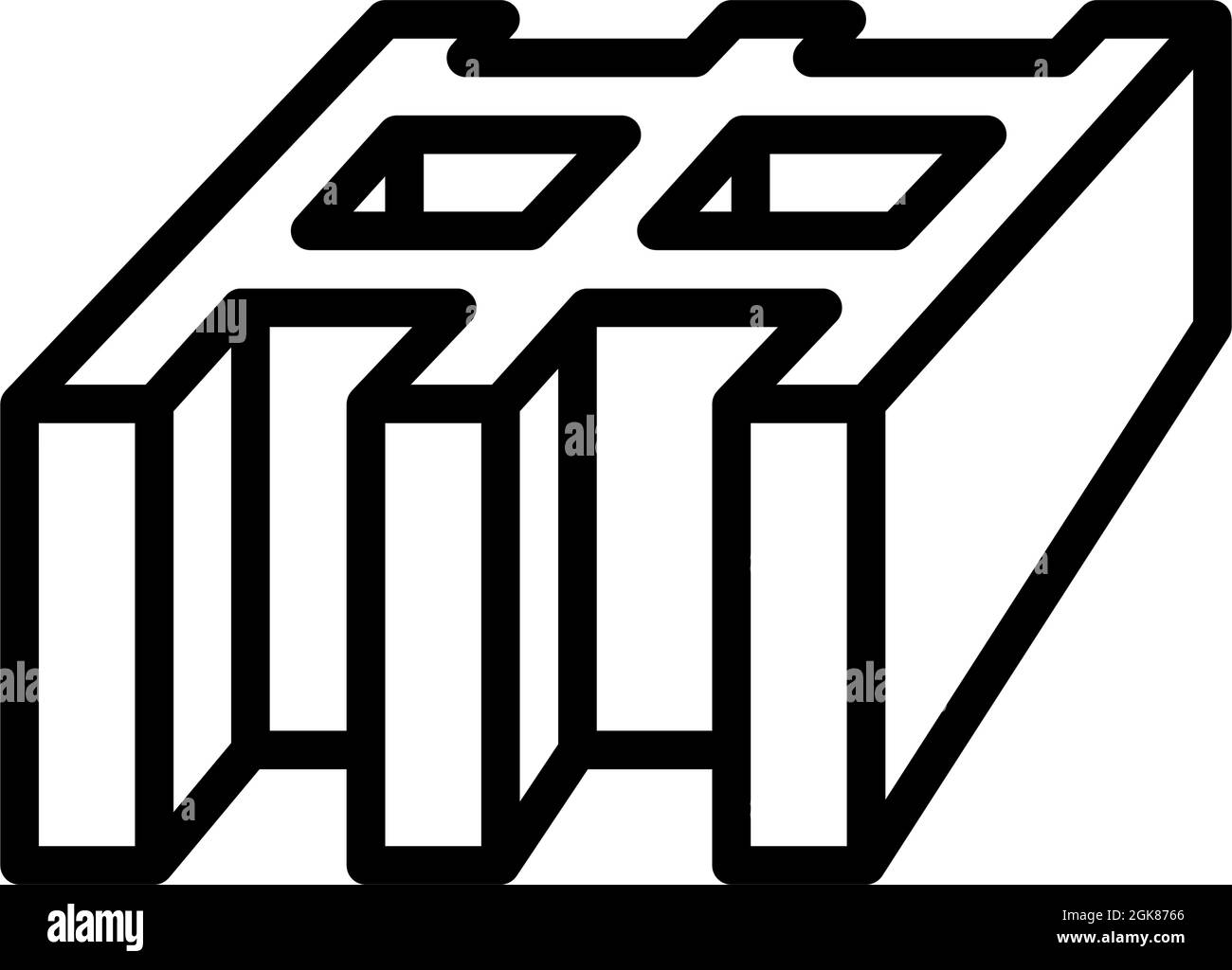 safety grating metal line icon vector illustration Stock Vector Image ...