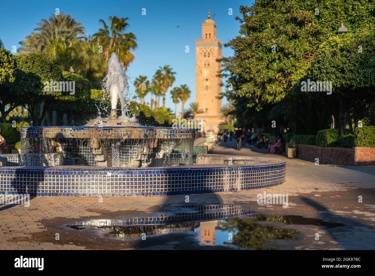 Street scene in the Marrakesh, Morocco, Africa Stock Photo - Alamy