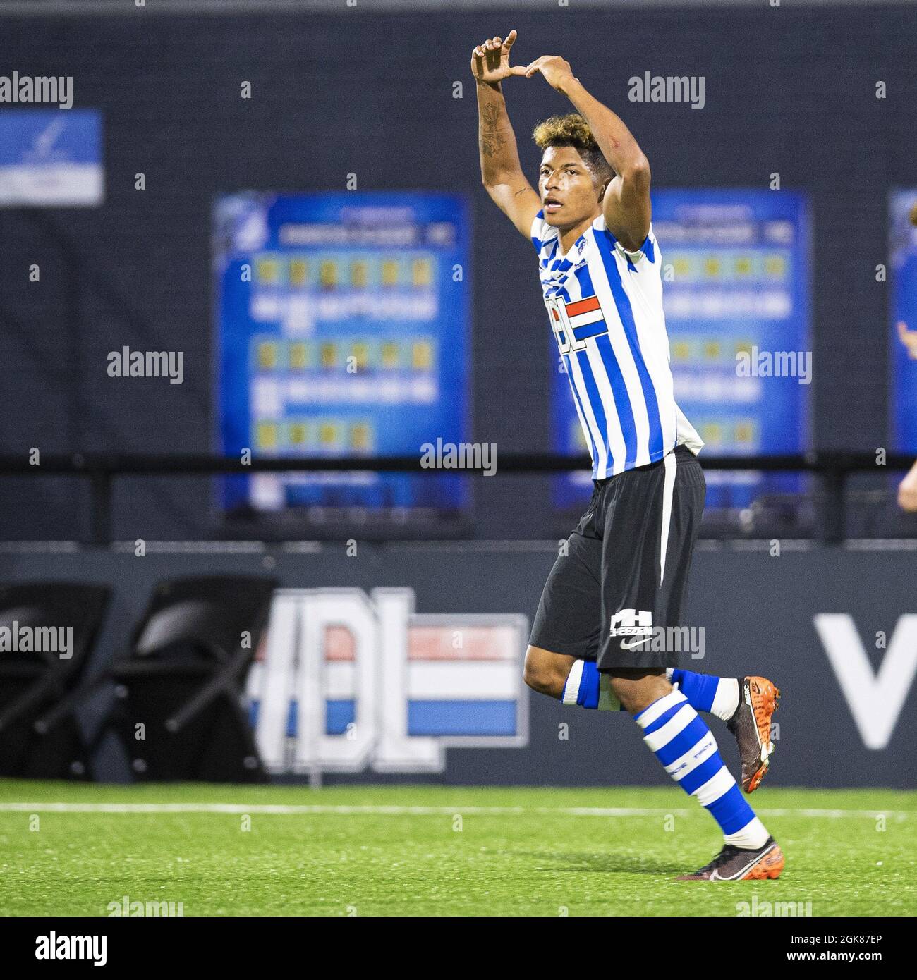 EINDHOVEN, 13-09-2021, Jan Louwers Stadium, Dutch Keukenkampioendivisie ...