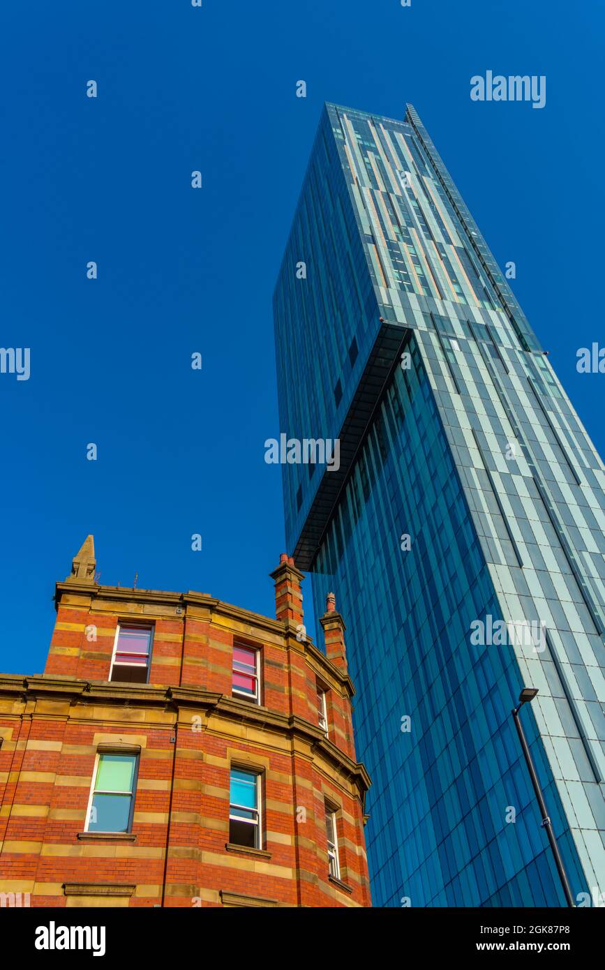 View of 301 Deansgate and traditional architecture on Deansgate ...