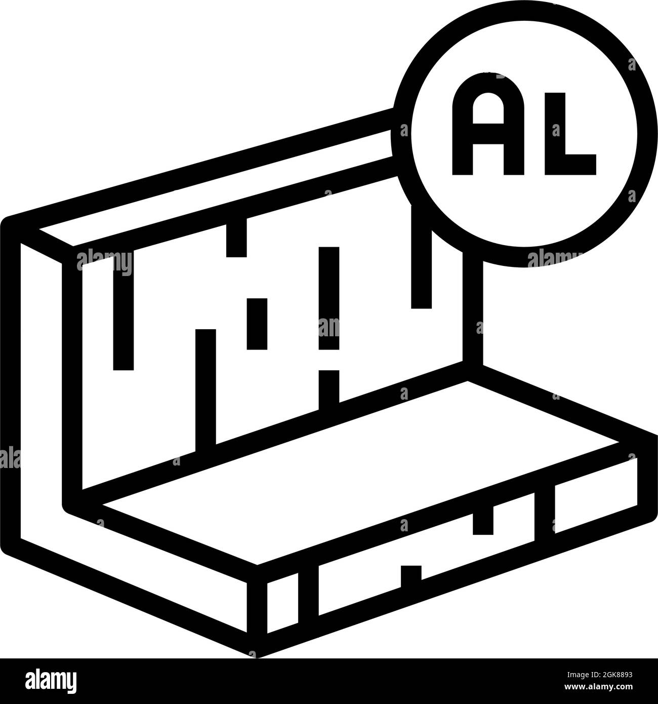 Brass metal profile icon hi-res stock photography and images - Alamy