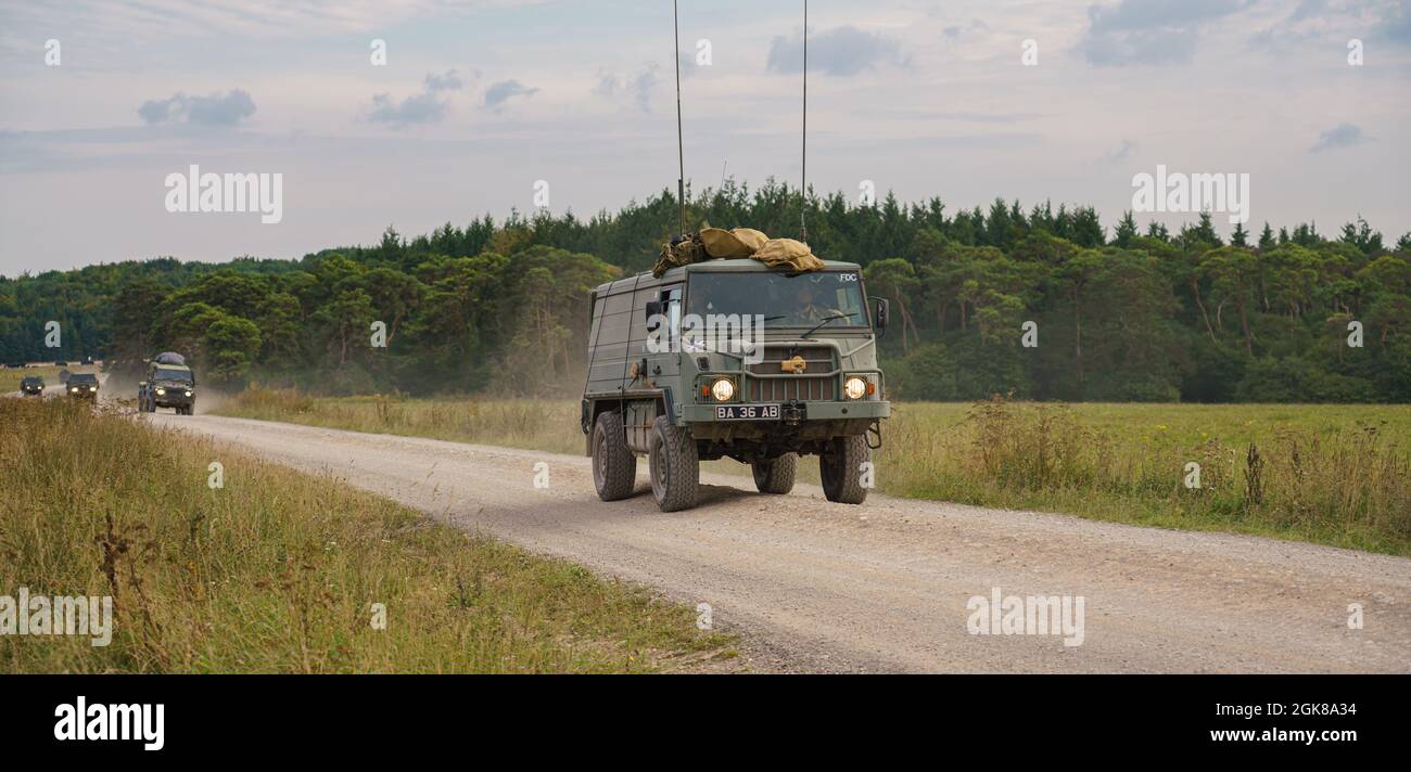 A British army Steyr-Daimler-Puch - BAE Systems Pinzgauer high-mobility ...